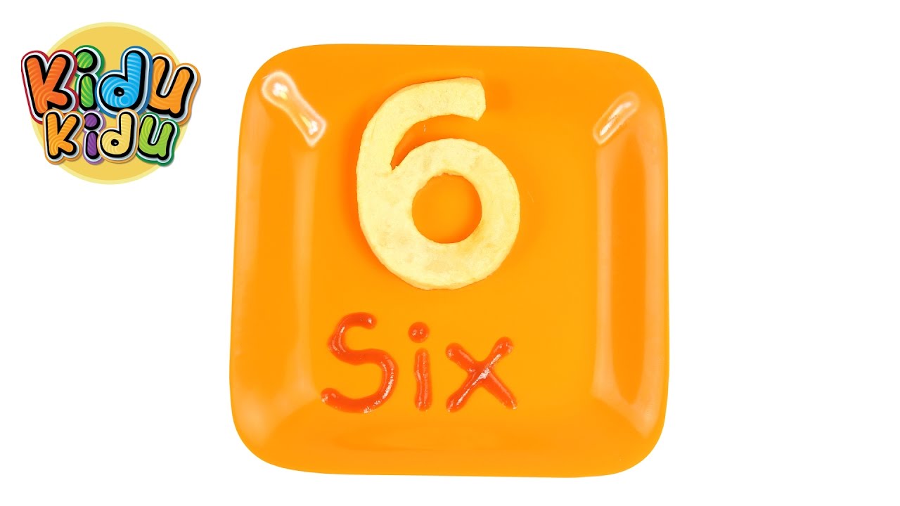 Learn Number Six | How to Make Potato French Fries for Kids - Kidu Kidu